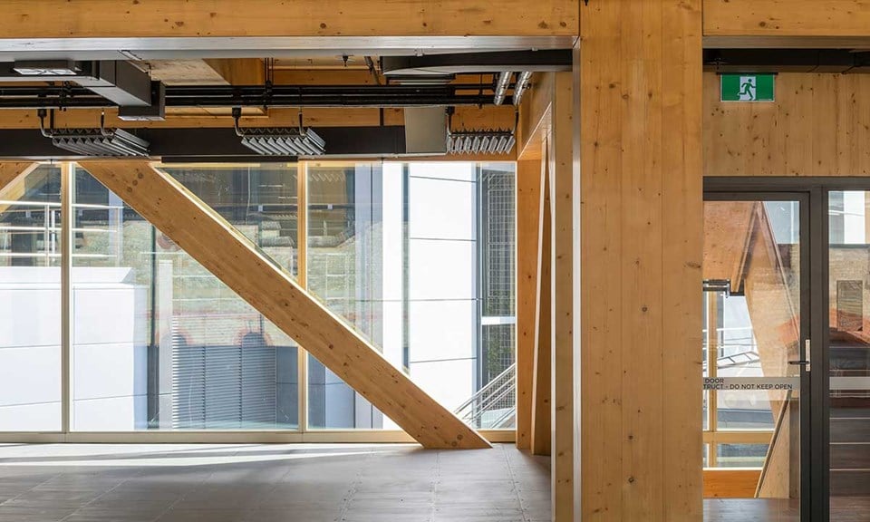 Glued-laminated timber (GLT) - Mass timber construction | Stora Enso