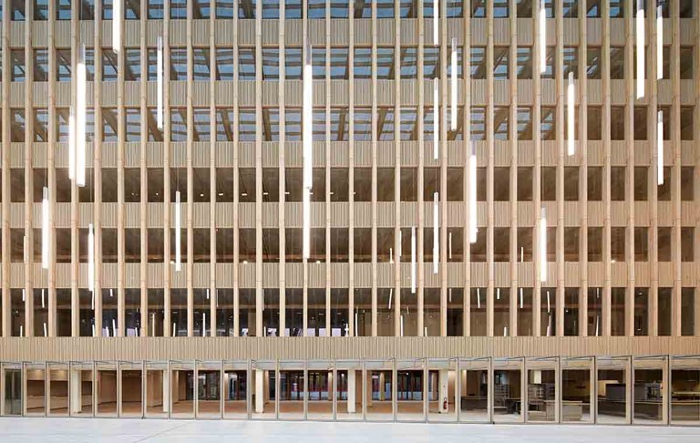 Rib Panels - Mass timber construction | Stora Enso