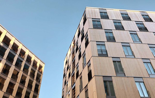 Lamibois (LVL) - Construction en bois massif | Stora Enso