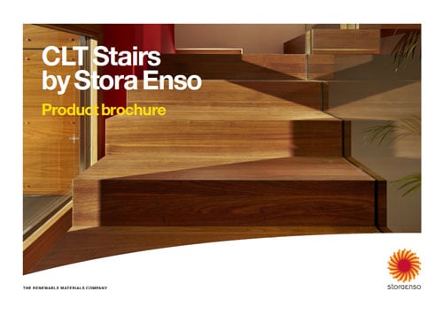 A step up with CLT stairs - News | Stora Enso