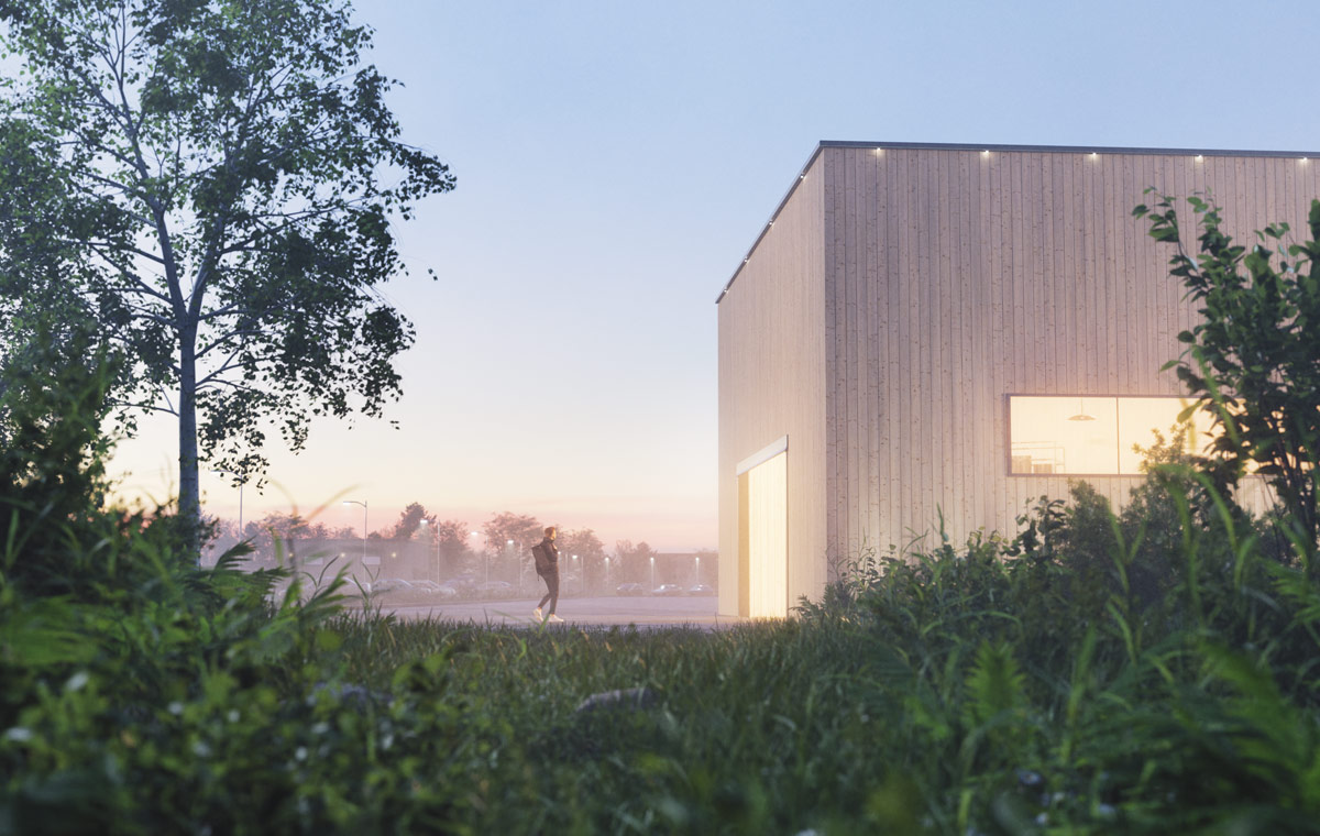 Industrial buildings - Building concepts | Stora Enso